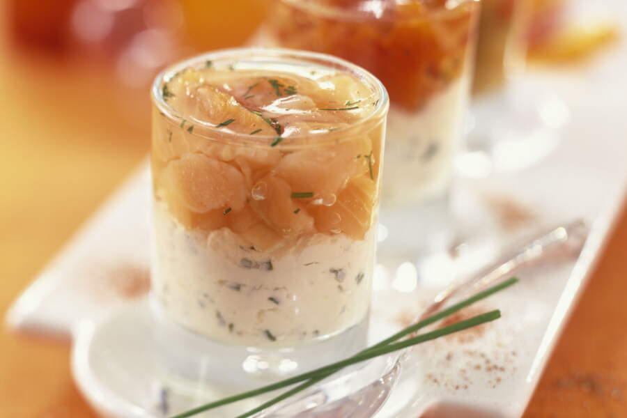 Nos meilleures recettes de verrines de saumon pour l'entrée ou l'apéro ...