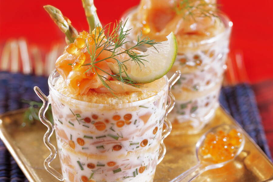 Nos meilleures recettes de verrines de saumon pour l'entrée ou l'apéro ...