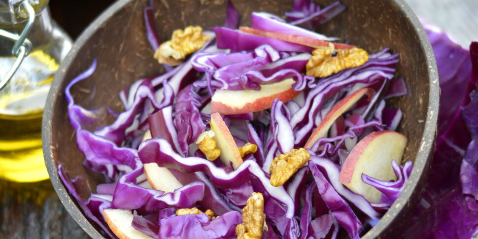 Chou rouge en salade rapide : découvrez les recettes de cuisine de ...