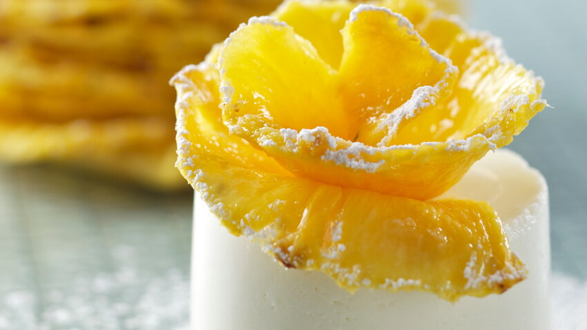 Bavarois à l'ananas rapide : découvrez les recettes de cuisine de Femme ...