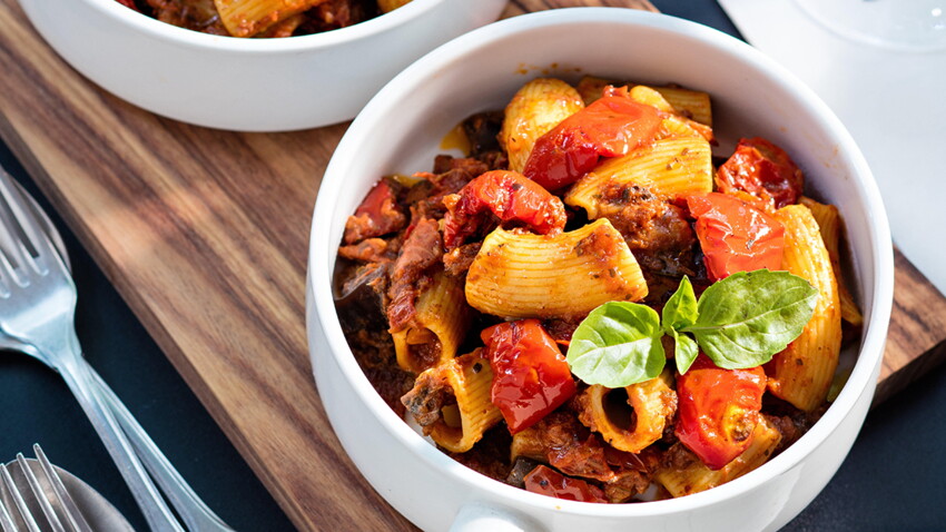 Rigatoni au ragoût de veau rapide : découvrez les recettes de cuisine ...