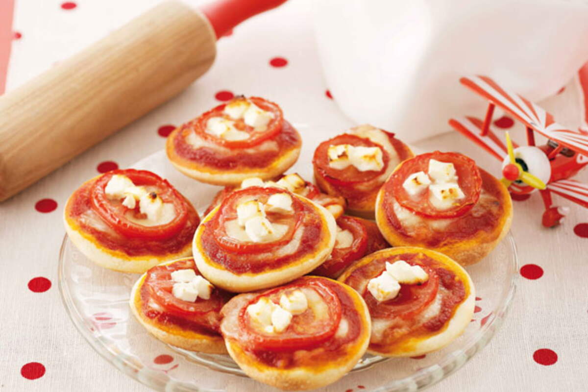 Mini-pizzas : nos meilleures recettes pour l'apéro - Femme Actuelle