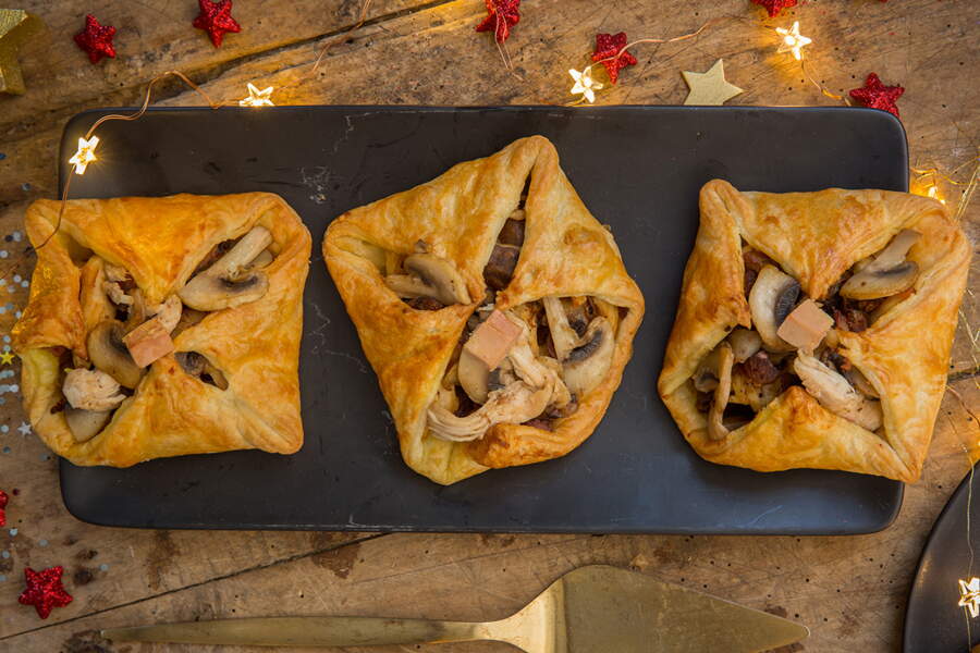 Un apéro festif avec une pâte feuilletée : un réveillon facile, rapide ...