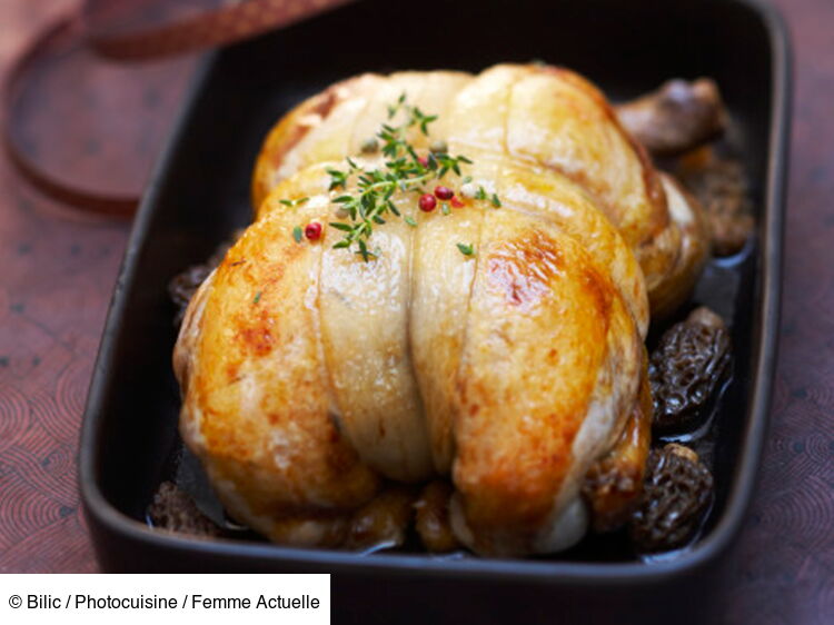 Recette Du Chapon Au Four – Chapon farci de Noel : Recette de Chapon ...