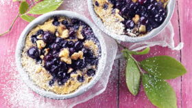 Clafoutis aux myrtilles rapide : découvrez les recettes de cuisine de ...