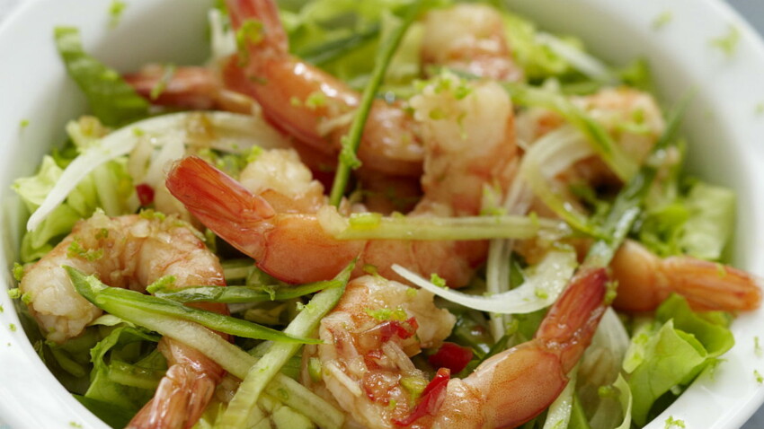 Salade de crevettes rapide : découvrez les recettes de cuisine de Femme ...