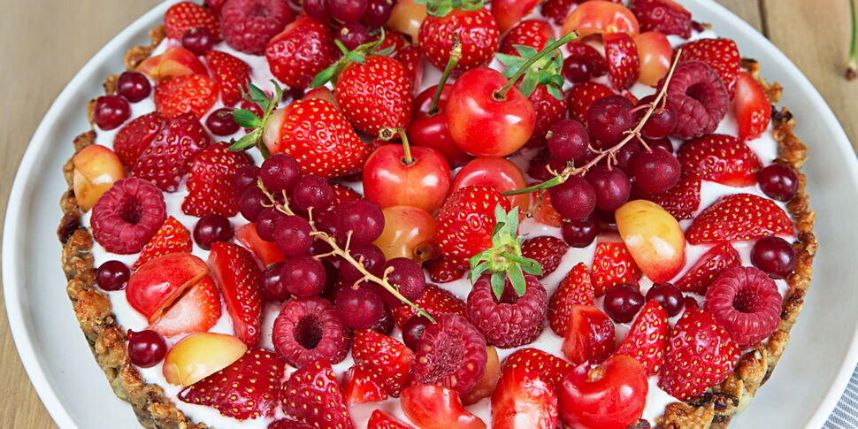 Tarte au muesli et aux fruits rouges rapide : découvrez les recettes de ...
