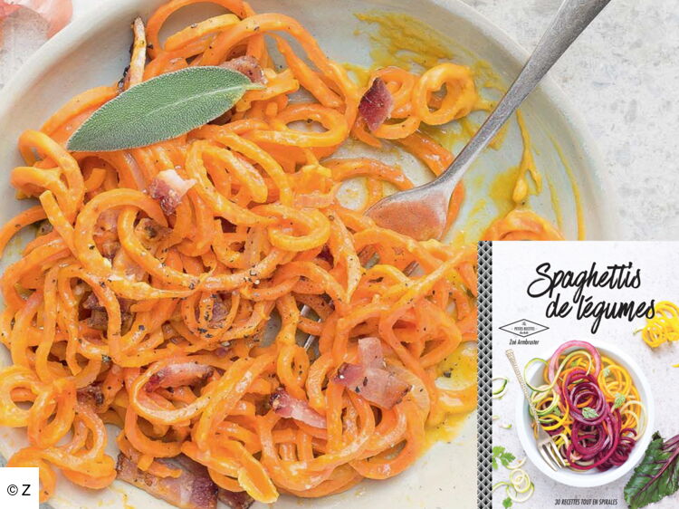 Pâtes de carottes à la sauge et au potiron pancetta rapide : découvrez ...