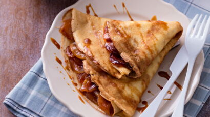 Nos meilleures recettes traditionnelles de crêpes sucrées : Femme ...