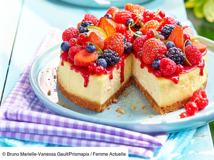 Cheesecake aux fruits rouges : découvrez les recettes de cuisine de ...