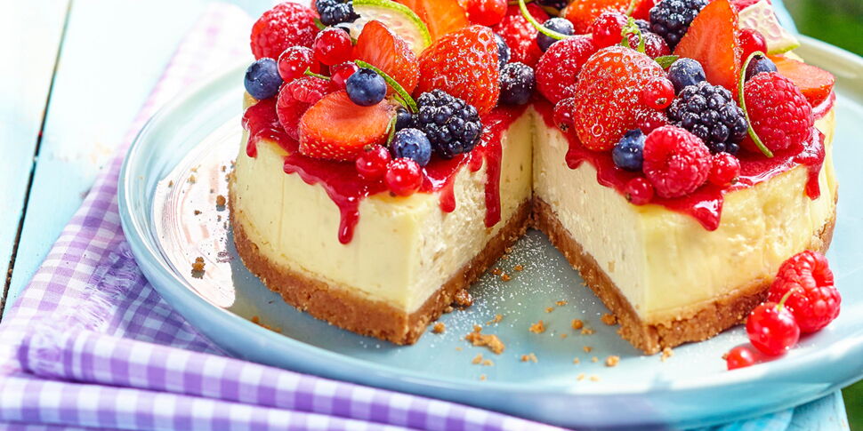 Cheesecake aux fruits rouges super facile : découvrez les recettes de ...