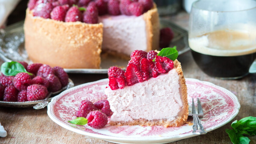 Cheesecake aux framboises : découvrez les recettes de cuisine de Femme ...
