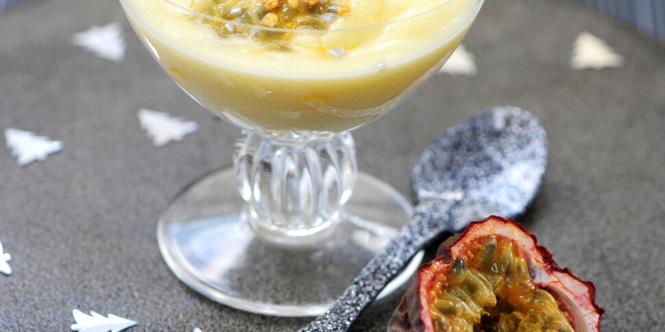 Sabayon champagne et fruits de la passion rapide : découvrez les ...