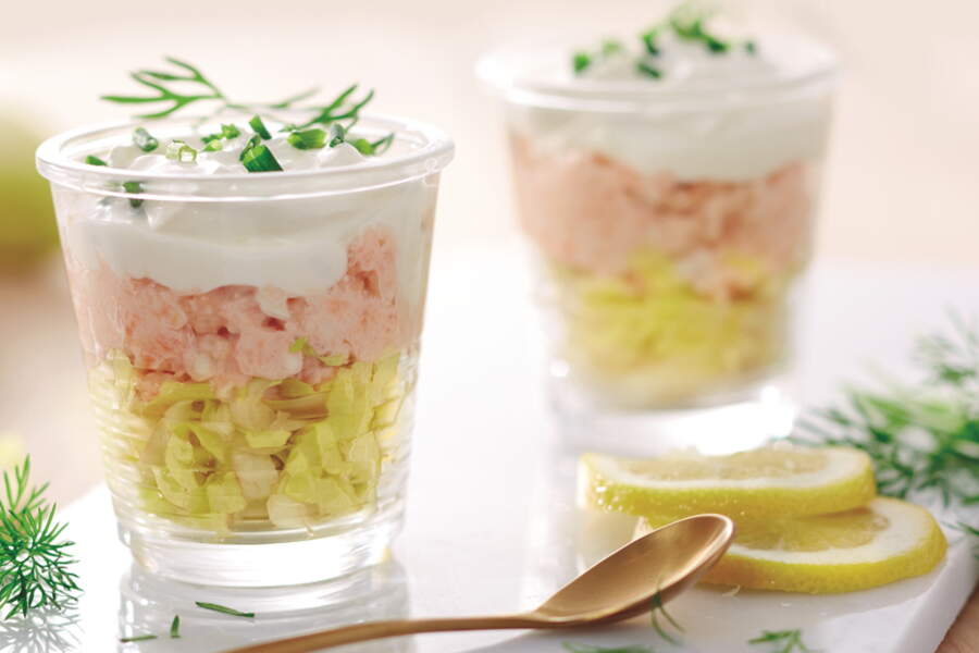 Nos meilleures recettes de verrines de saumon pour l'entrée ou l'apéro ...