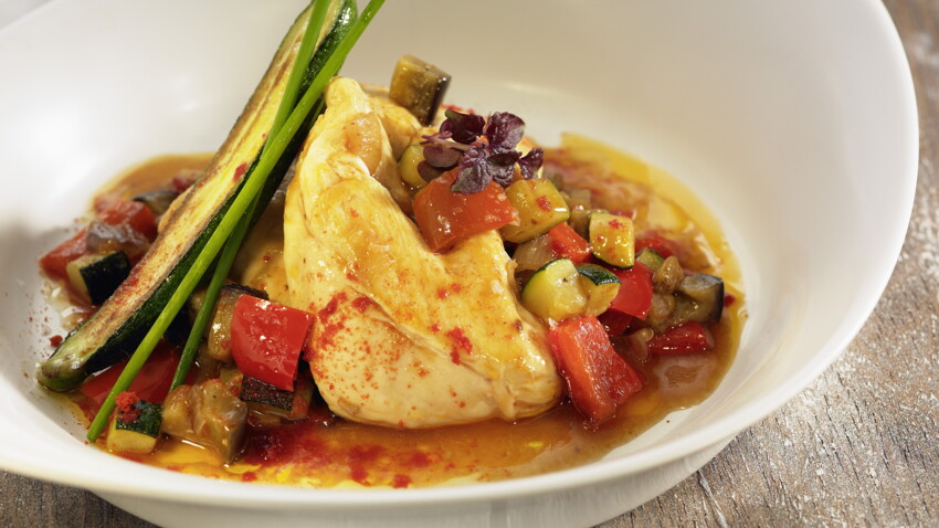 Poulet à la ratatouille : découvrez les recettes de cuisine de Femme ...
