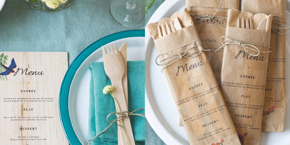 Un menu de mariage original à faire soi-même : Femme Actuelle Le MAG