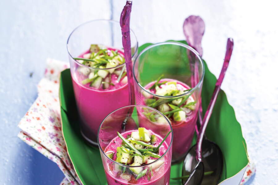 Nos recettes de soupes froides pour l’été - Femme Actuelle