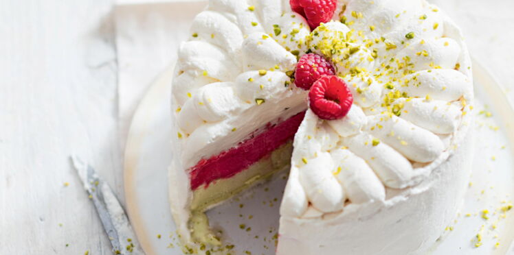 Vacherin glacé framboise-pistache : découvrez les recettes de cuisine ...