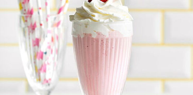 Milk-shake vanille-fraise : découvrez les recettes de cuisine de Femme ...