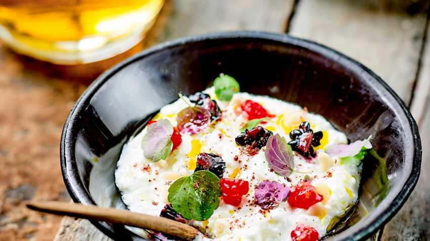 Faisselle condiments et fruits rouge rapide : découvrez les recettes de ...