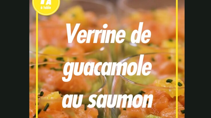 Recette Fraîche La Verrine De Guacamole Et Saumon Femme Actuelle Le Mag