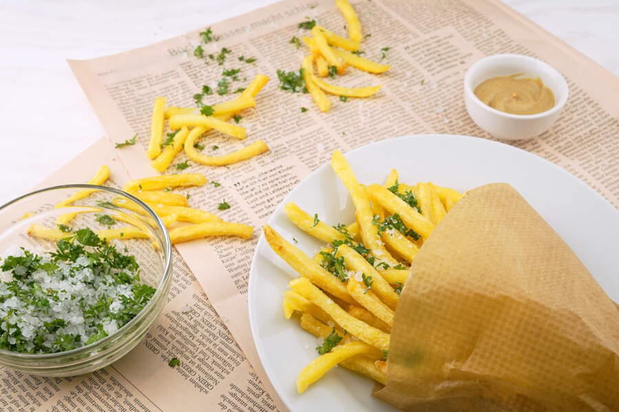 Nos meilleures recettes de frites maison à faire croustiller sans plus ...