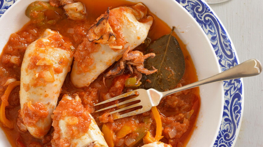 Calamars farcis à la portugaise : découvrez les recettes de cuisine de ...
