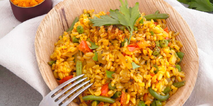 Riz complet express au curry et légumes verts : découvrez les recettes ...