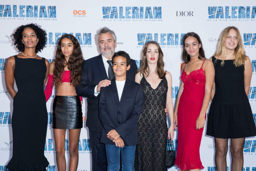 Luc Besson et sa femme, Virginie Besson-Silla, avec qui il a eu 3 ...