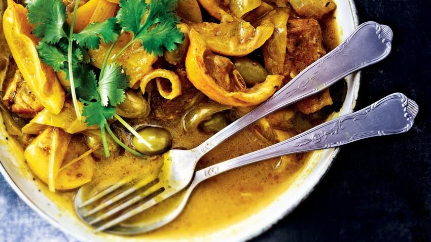 Tajine De Veau Aux Citrons Et Olives Vertes Découvrez Les Recettes De