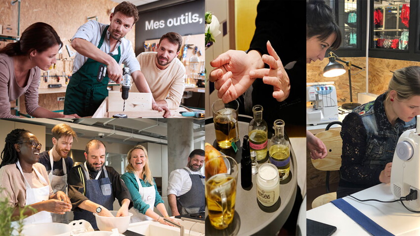 Réparation, création: des ateliers pour vous, en magasin ! : Femme ...