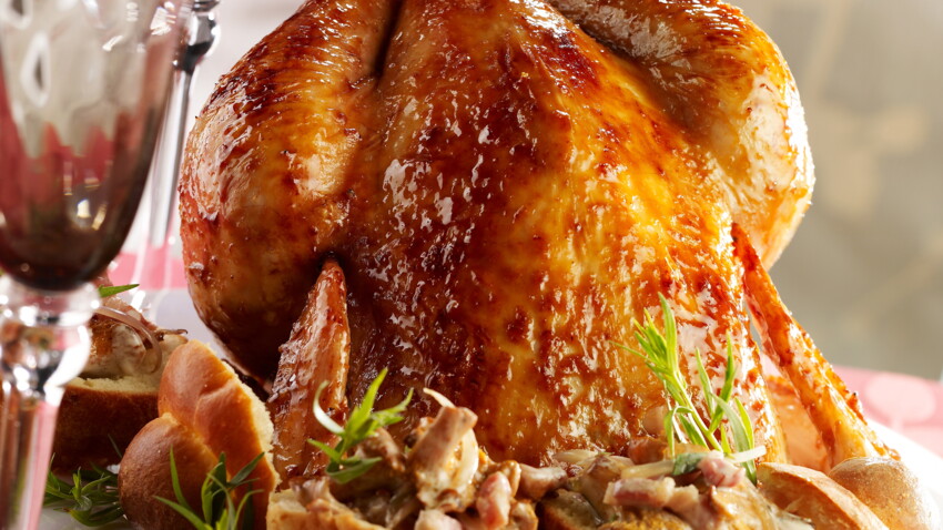 Chapon rôti forestière : découvrez les recettes de cuisine de Femme ...