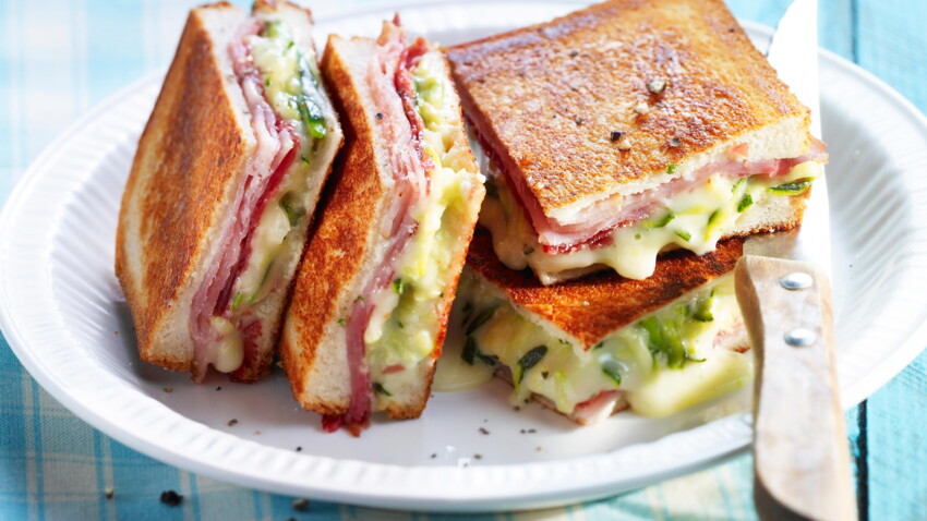 Mini-croques au reblochon facile et rapide : découvrez les recettes de ...