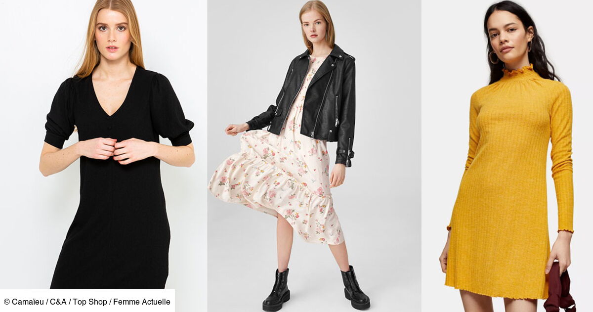 Robes tendance : 20 nouveautés canons à moins de 30 € : Femme Actuelle ...