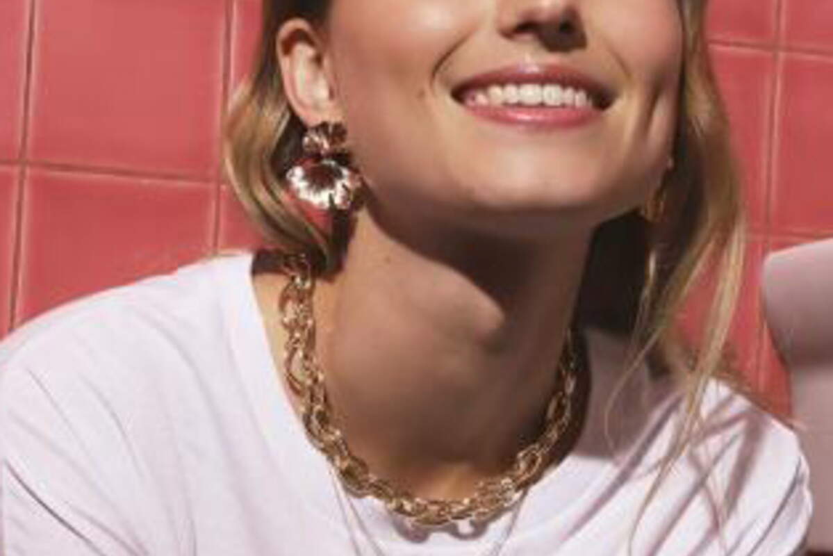 Collier Grosse Maille Plastique
