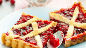 Tarte couronne aux fruits rouges et crème à la pistache rapide ...