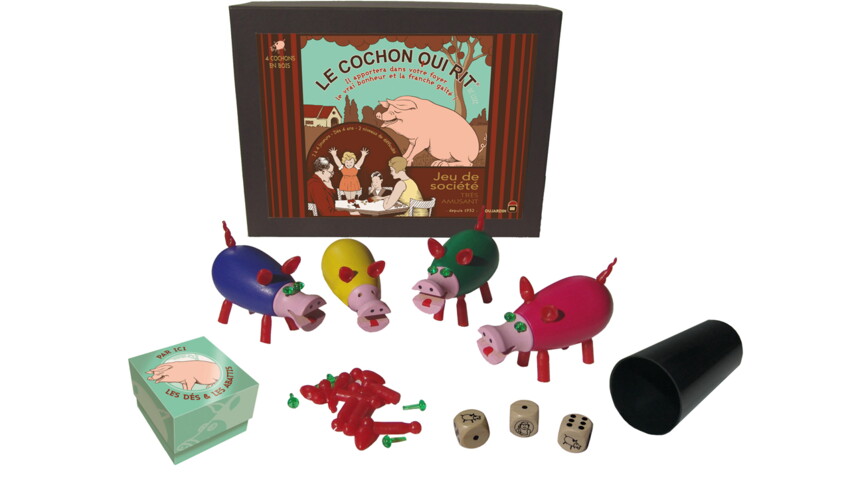 Le Cochon qui rit, un jeu qui séduit encore ! : Femme Actuelle Le MAG