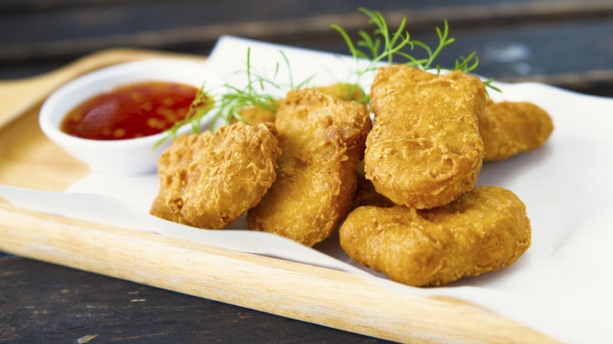 Nuggets De Poulet Mcdonalds Avant Cuisson