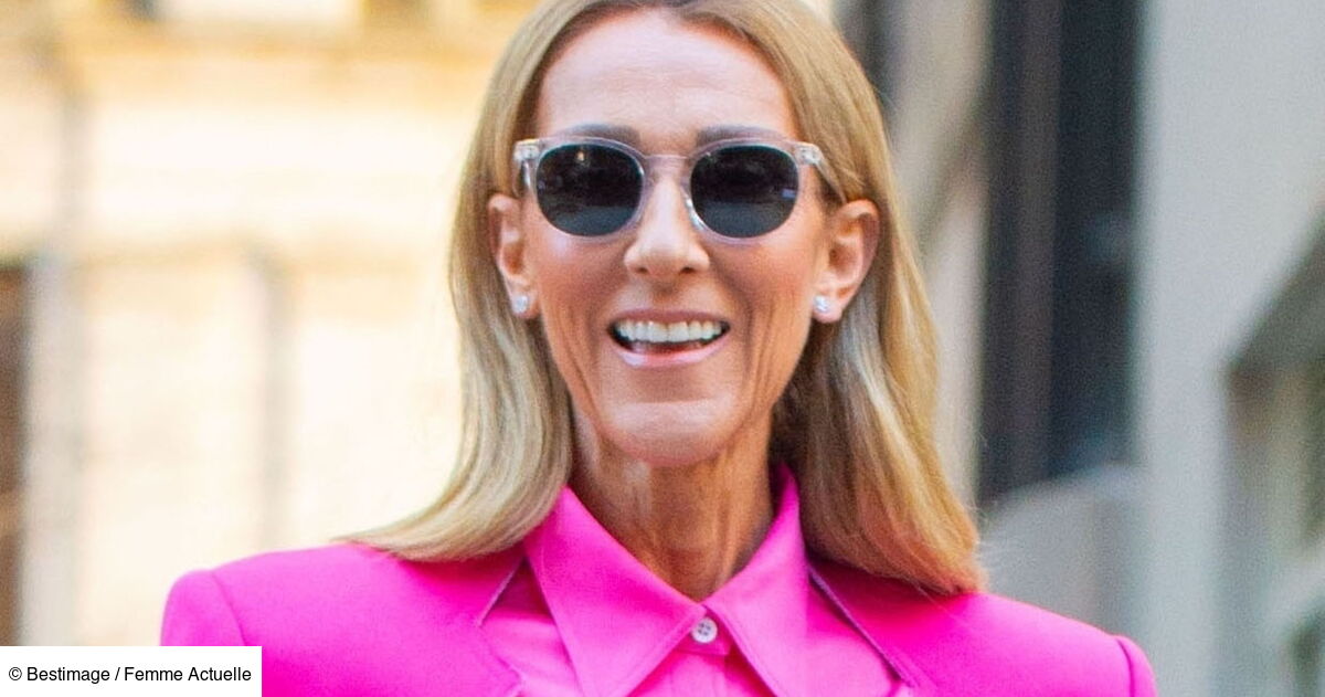 Celine Dion 2022 Cheveux Gris
