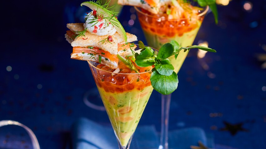 Verrines De Guacamole Pomme Saumon Rapide Découvrez Les Recettes De