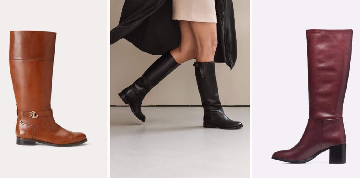Bottes cavalières : les plus beaux modèles à adopter cet hiver automne ...