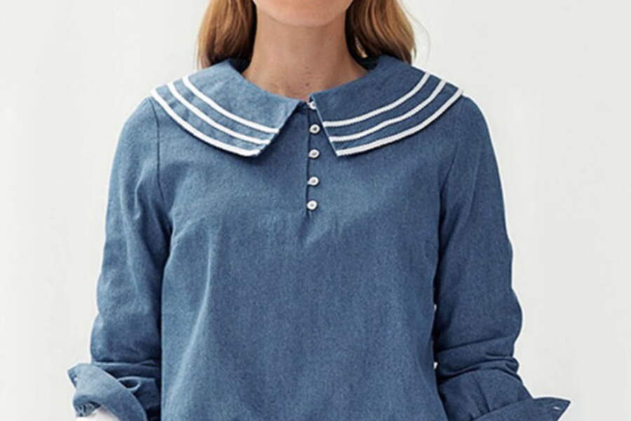Col Claudine : toutes les nouveautés robes, tops et pulls les plus ...