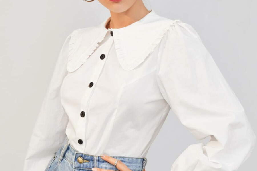 Col Claudine : toutes les nouveautés robes, tops et pulls les plus ...