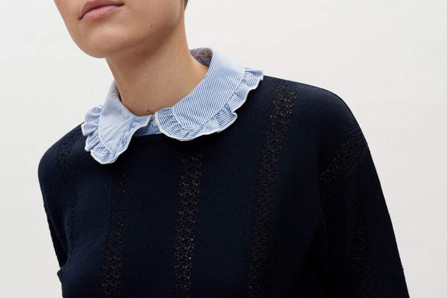 Col Claudine : toutes les nouveautés robes, tops et pulls les plus ...