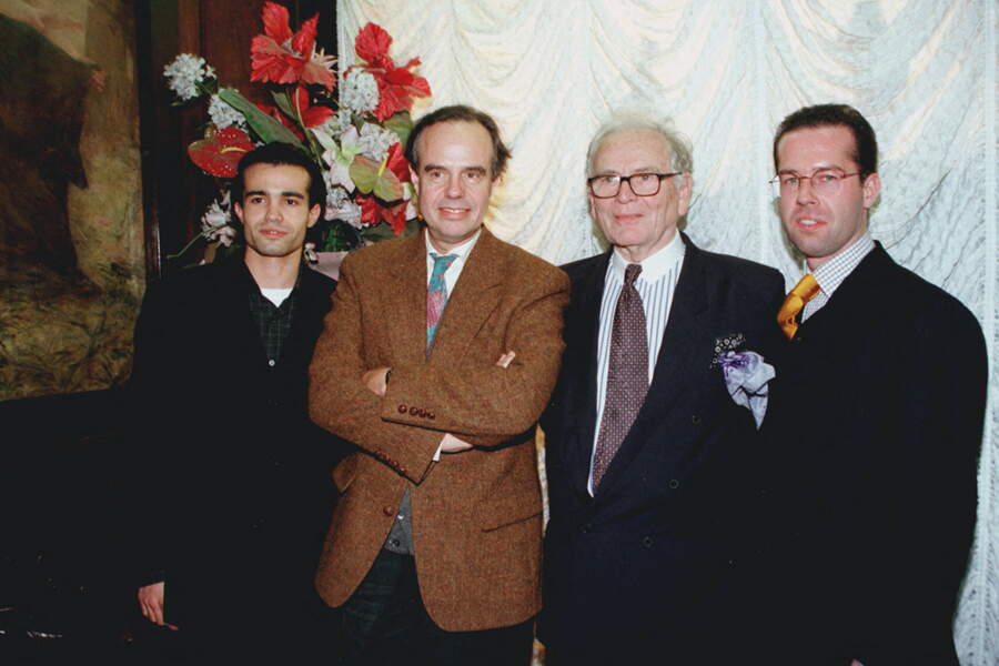 Frédéric Mitterrand : qui sont ses trois fils, Mathieu, Saïd et Jihed ...