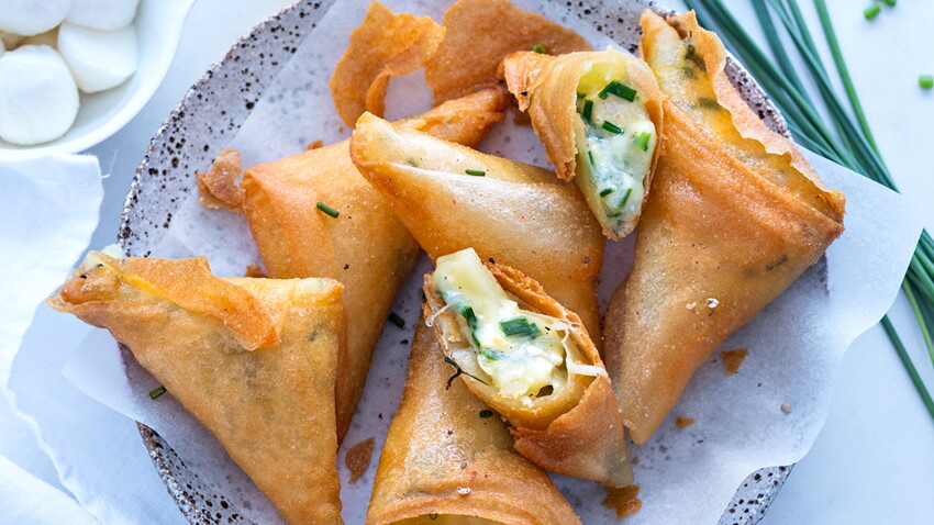 Samossas aux restes de fromages rapide : découvrez les recettes de ...