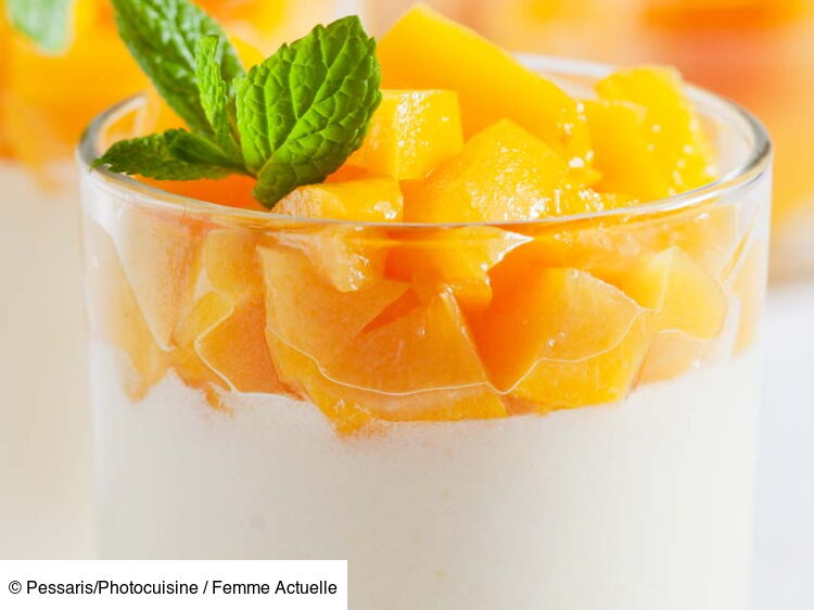 Verrines de panna cotta à la mangue facile et rapide : découvrez les ...
