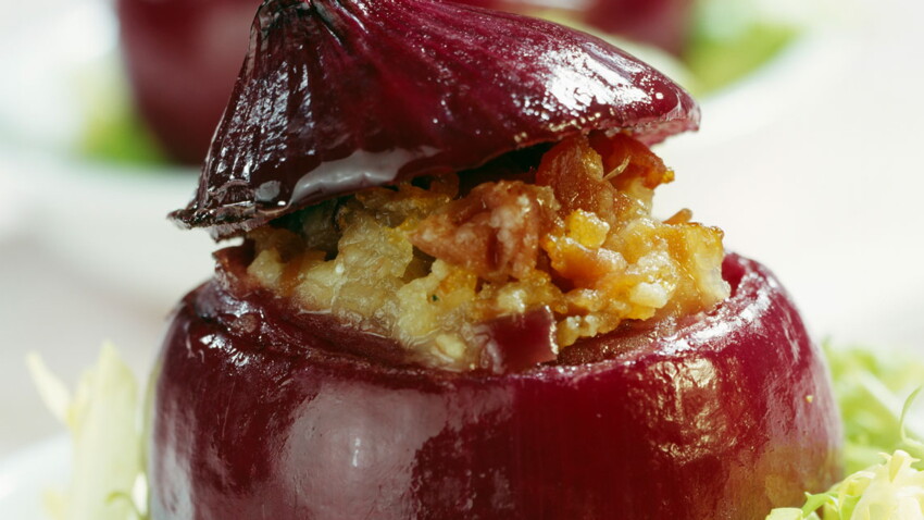 Oignons farcis au jambon cru et parmesan : découvrez les recettes de ...