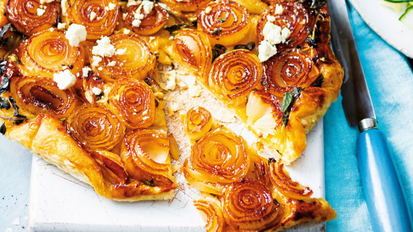 Tarte Tatin aux oignons facile : découvrez les recettes de cuisine de ...