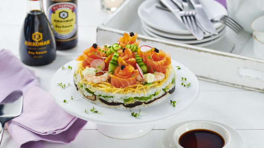 Sushi Cake facile et rapide : découvrez les recettes de cuisine de ...